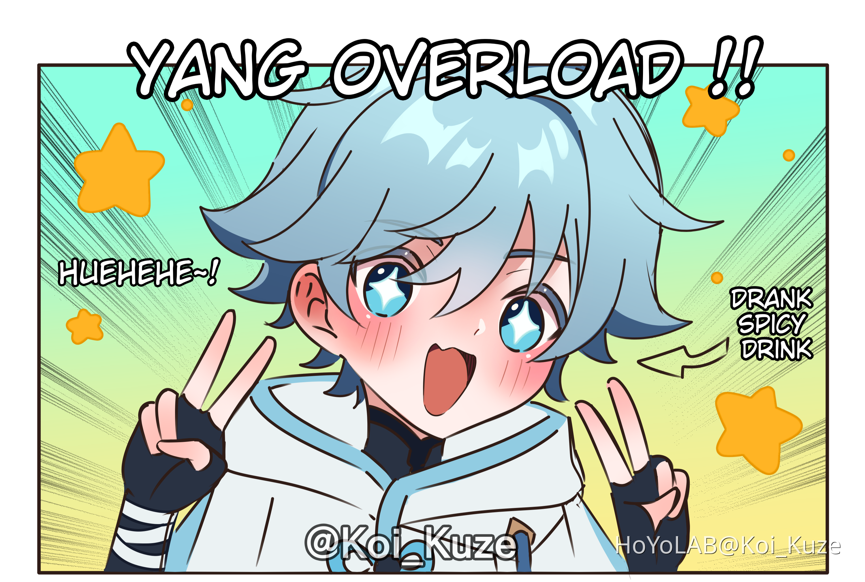 Venti drank spicy drink ft. Chongyun Genshin Impact | HoYoLAB