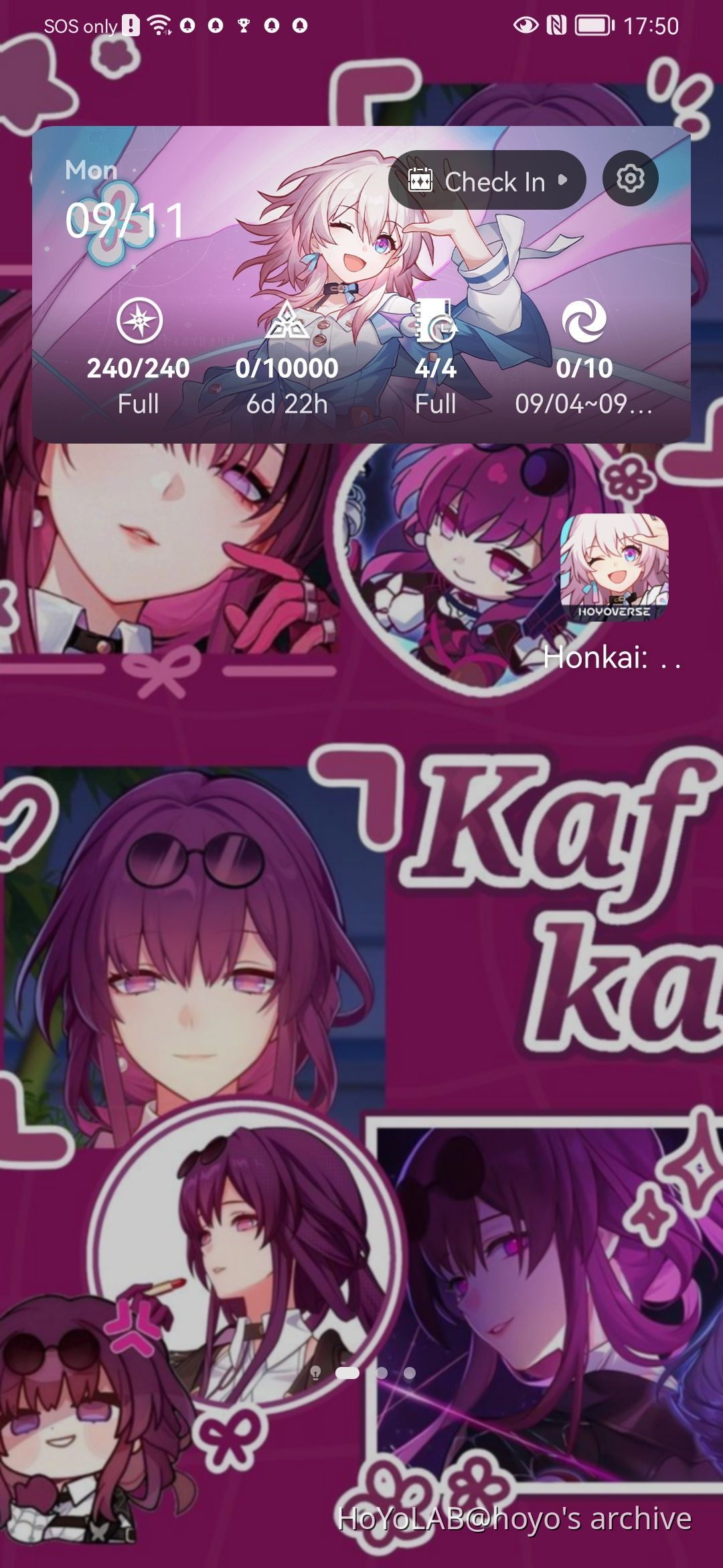 How to add the HSR/genshin widget in the HUAWEI phone version! Honkai ...