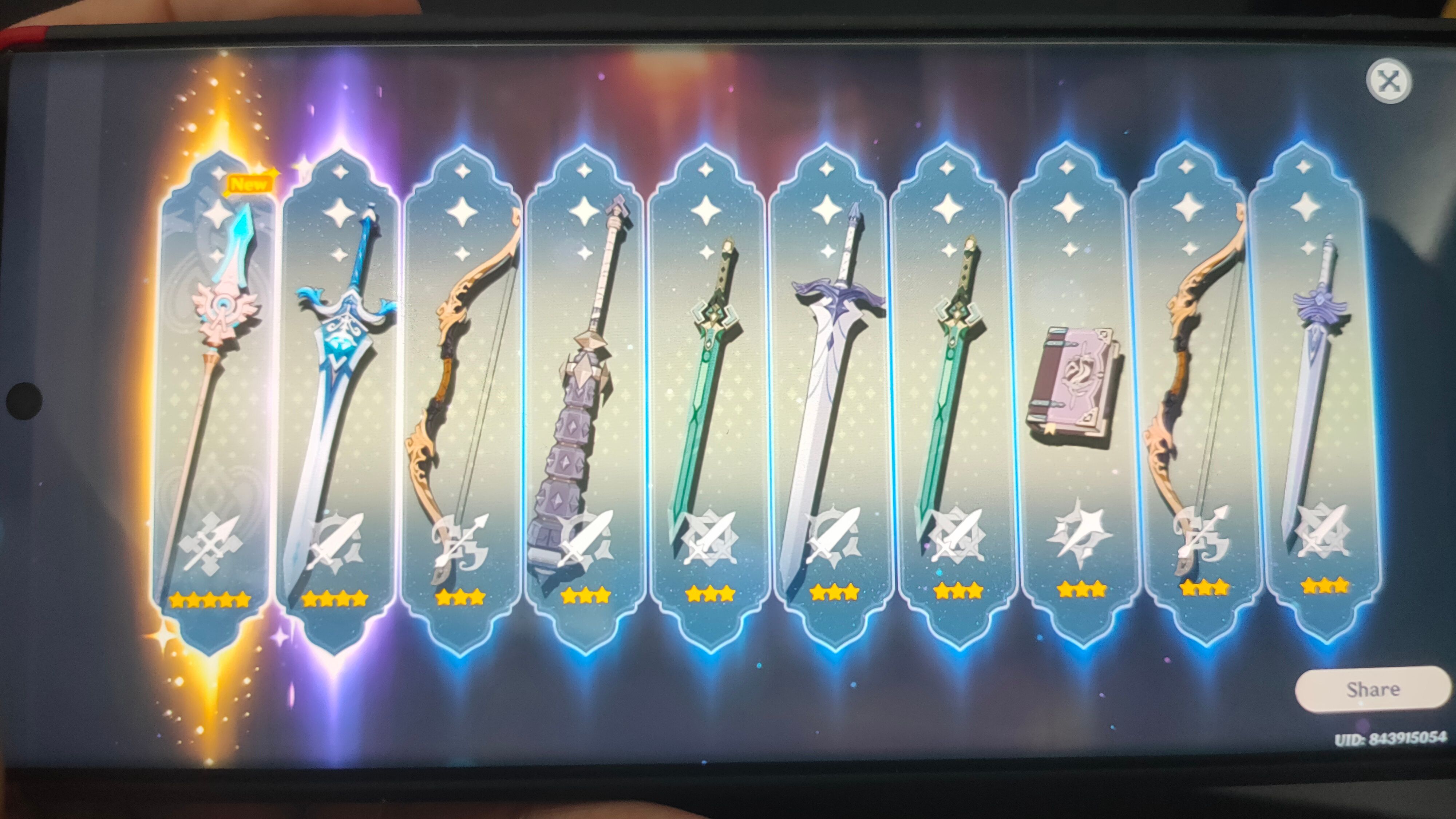 My First 5 star Weapon Genshin Impact | HoYoLAB