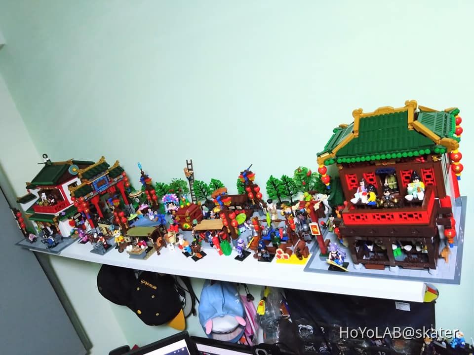 Liyue Street lego Genshin Impact | HoYoLAB