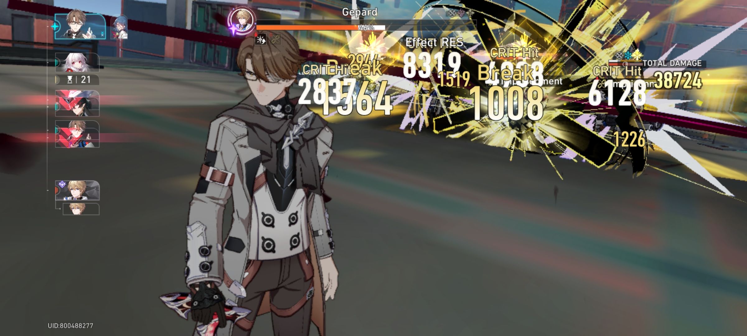 Welt vs IL Dan Heng Dmg Comparison (Both are on DPS builds) Honkai ...