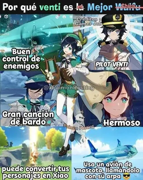 Memes de el bardo borracho Genshin Impact | HoYoLAB