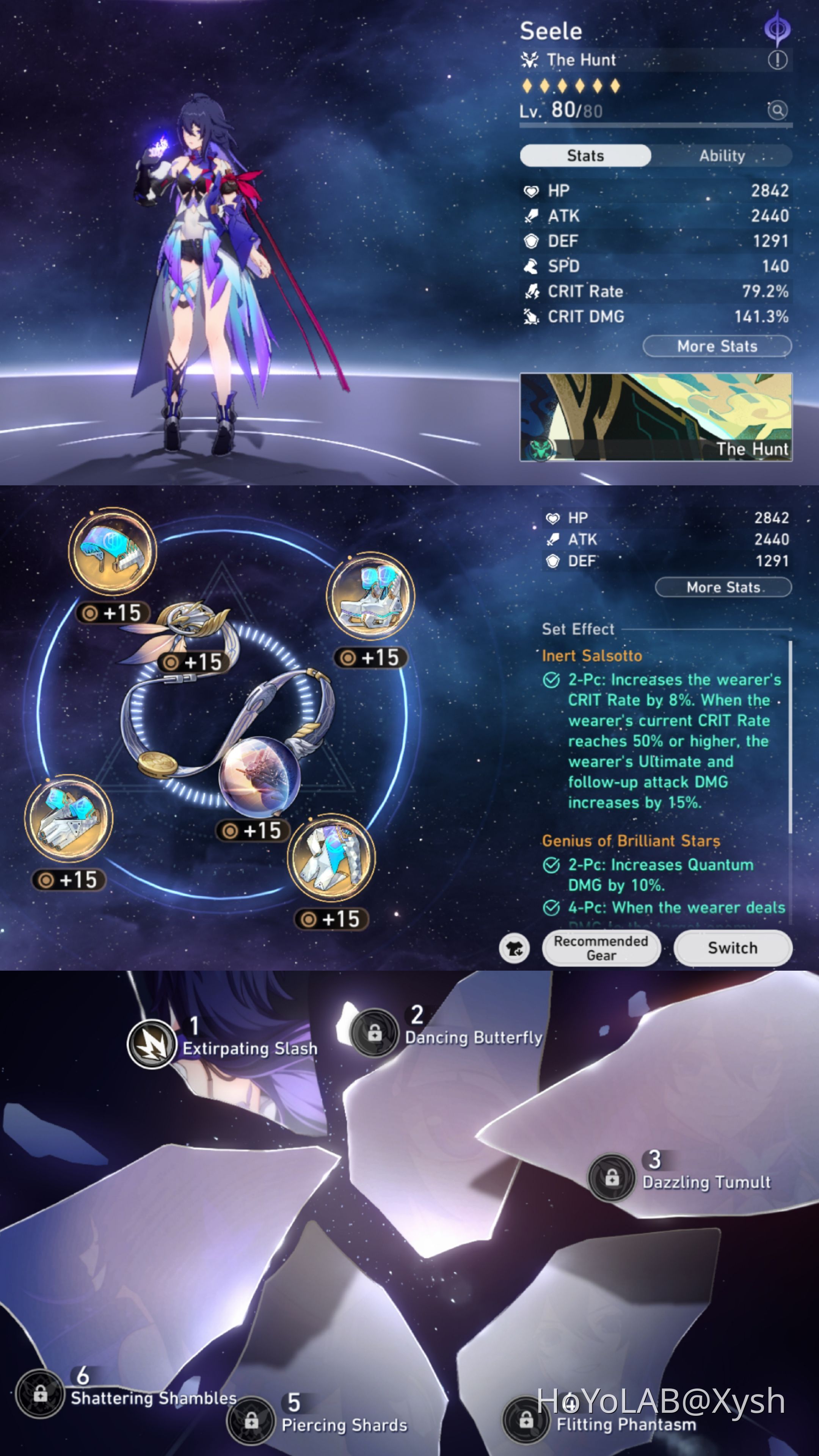 All my 5* Warp Characters' Builds in HSR Honkai: Star Rail | HoYoLAB