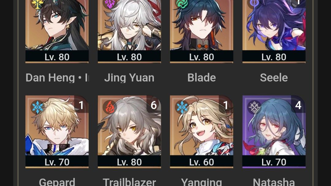All my 5* Warp Characters' Builds in HSR Honkai: Star Rail | HoYoLAB