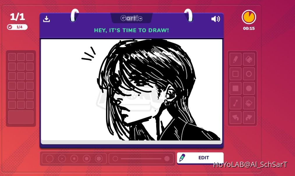 Gartic phone possesses me. | HoYoLAB