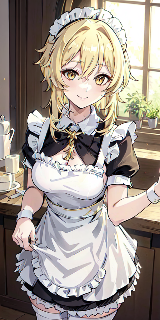 Maid Lumine Genshin Impact | HoYoLAB