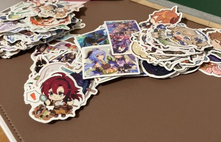 The stickers I ordered arrived! Genshin Impact | HoYoLAB