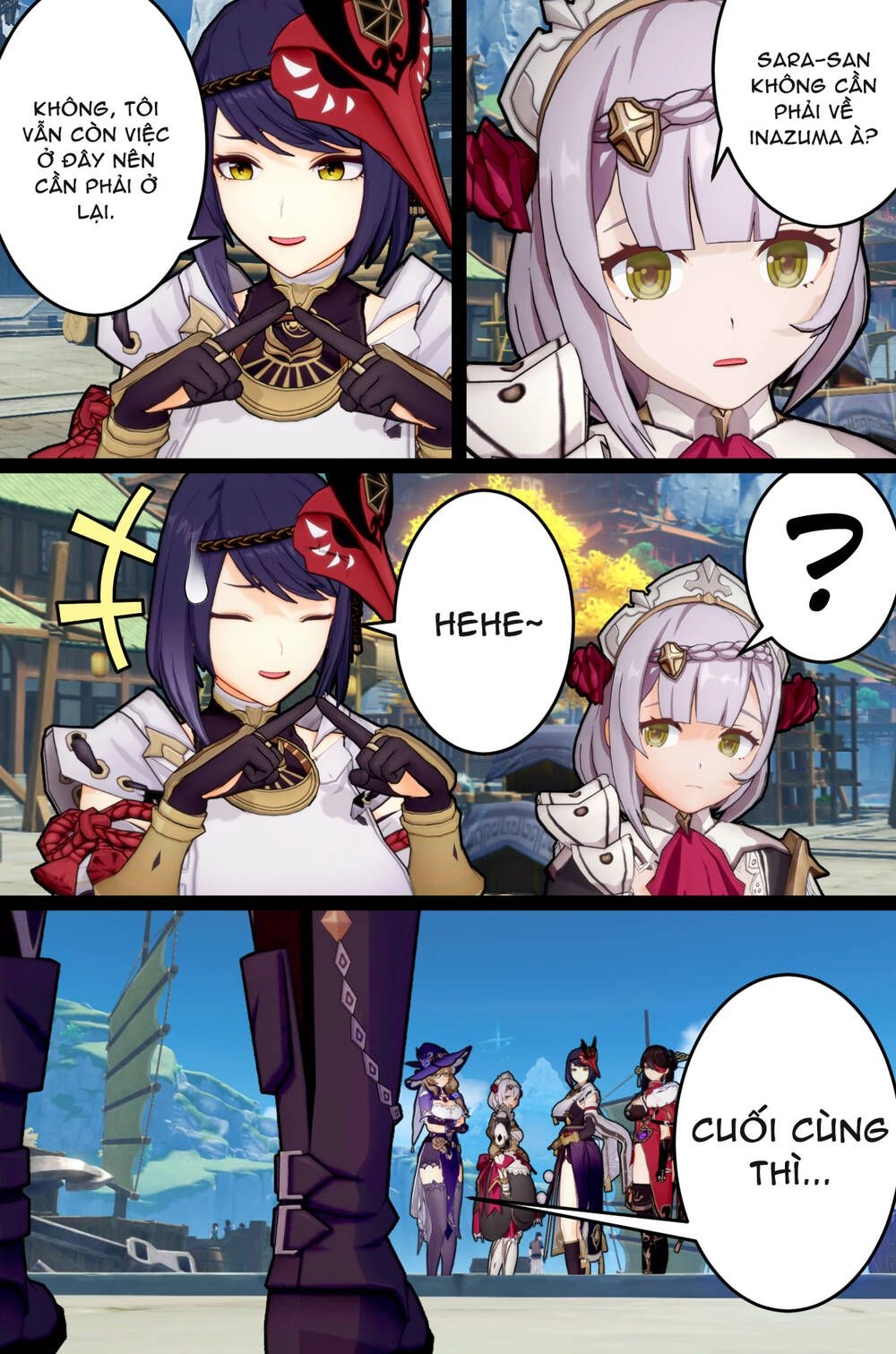 Childe và bà xã Genshin Impact | HoYoLAB