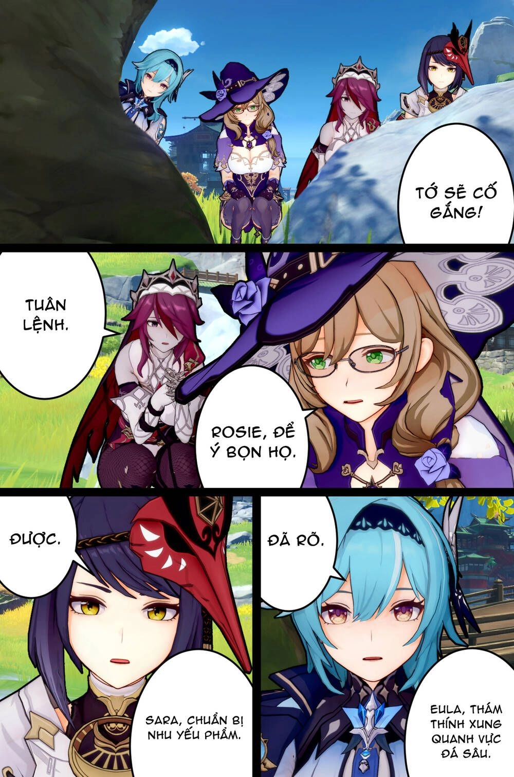 Childe và bà xã Genshin Impact | HoYoLAB