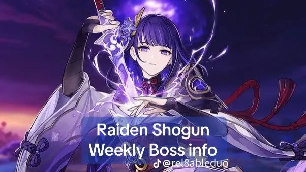 Raiden boss information Genshin Impact | HoYoLAB