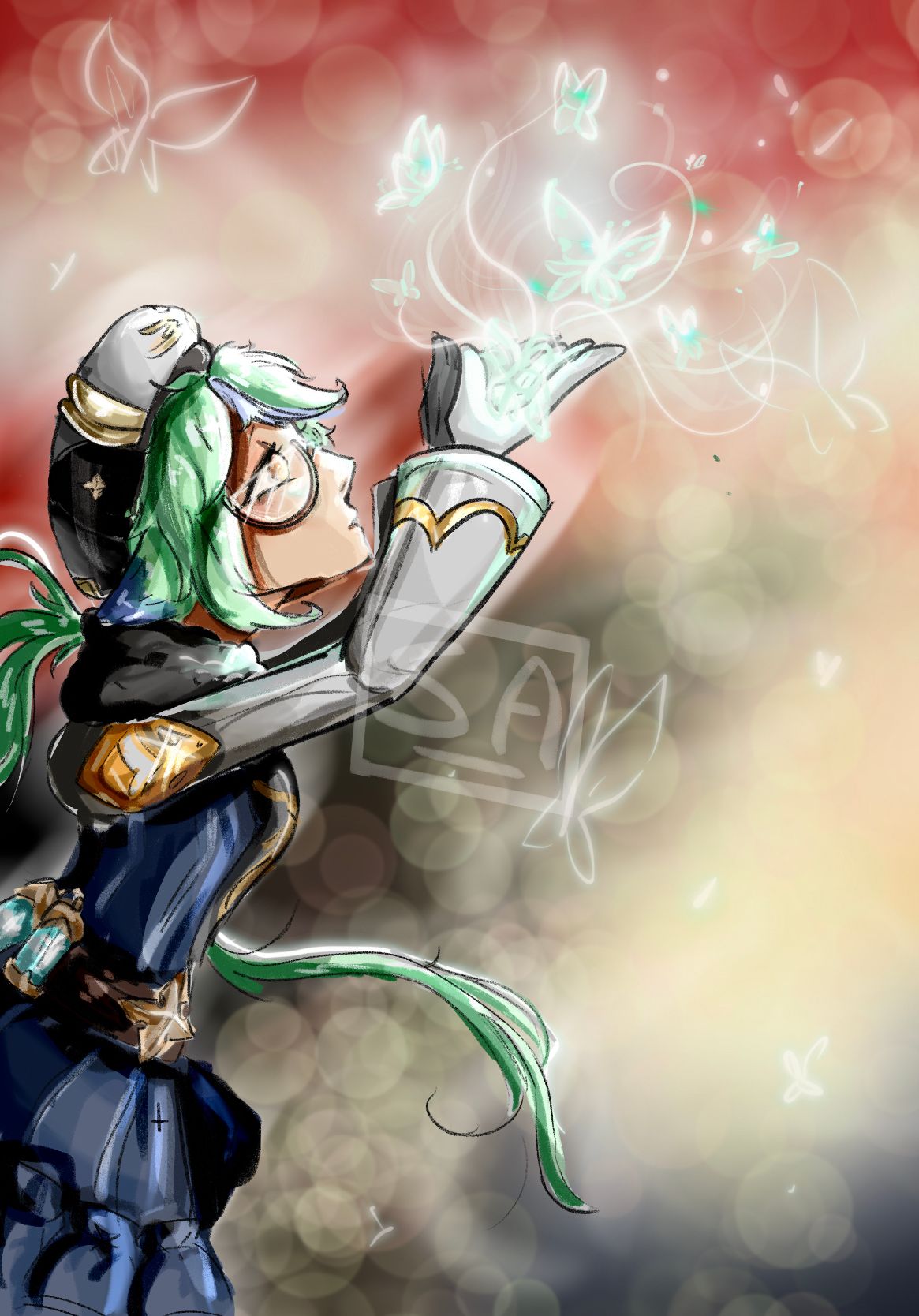 Fluttering dreams- Sucrose fanart Genshin Impact | HoYoLAB