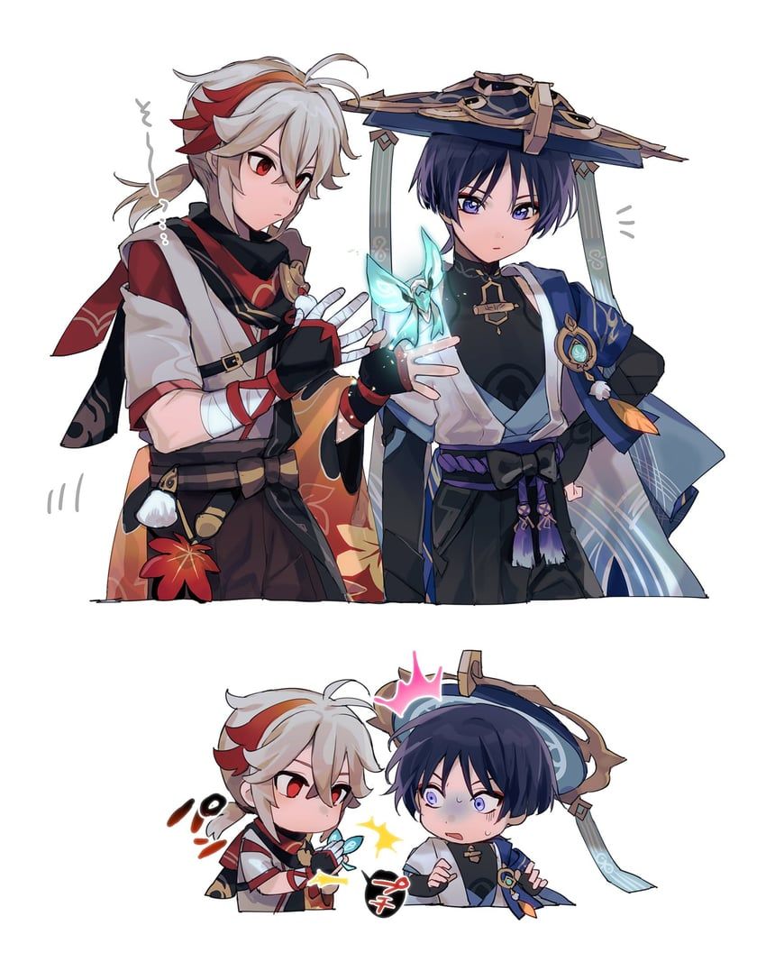 scara x kazuha Genshin Impact | HoYoLAB