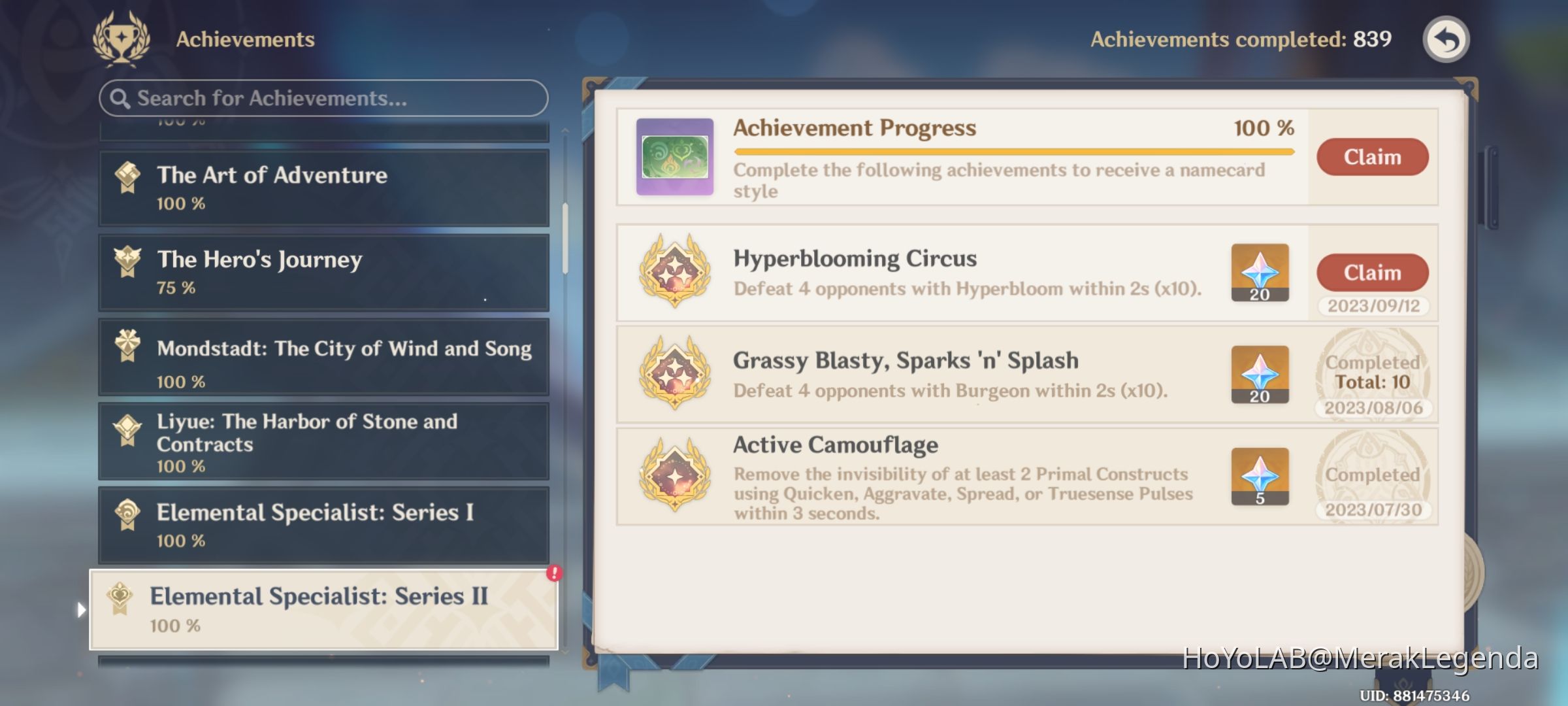 Hyperblooming Circus Genshin Impact | HoYoLAB