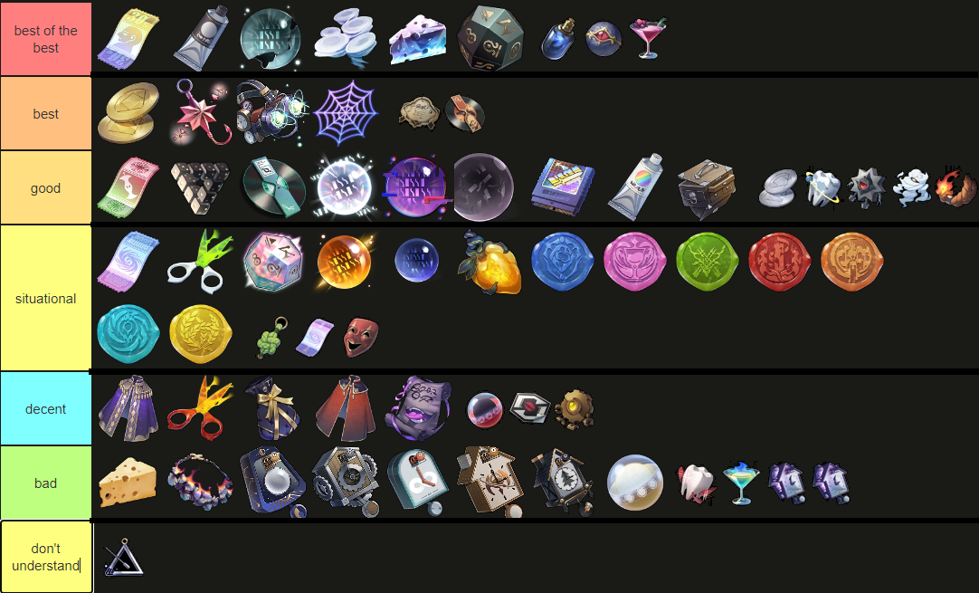 my curios tierlist and have this bad bee-ng Honkai: Star Rail | HoYoLAB