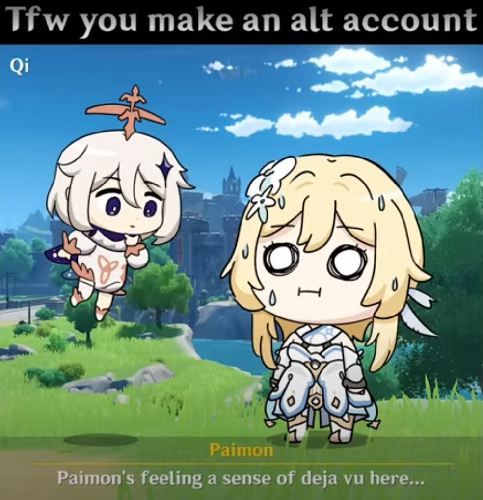 Paimon might be on to " you ". Genshin Impact | HoYoLAB