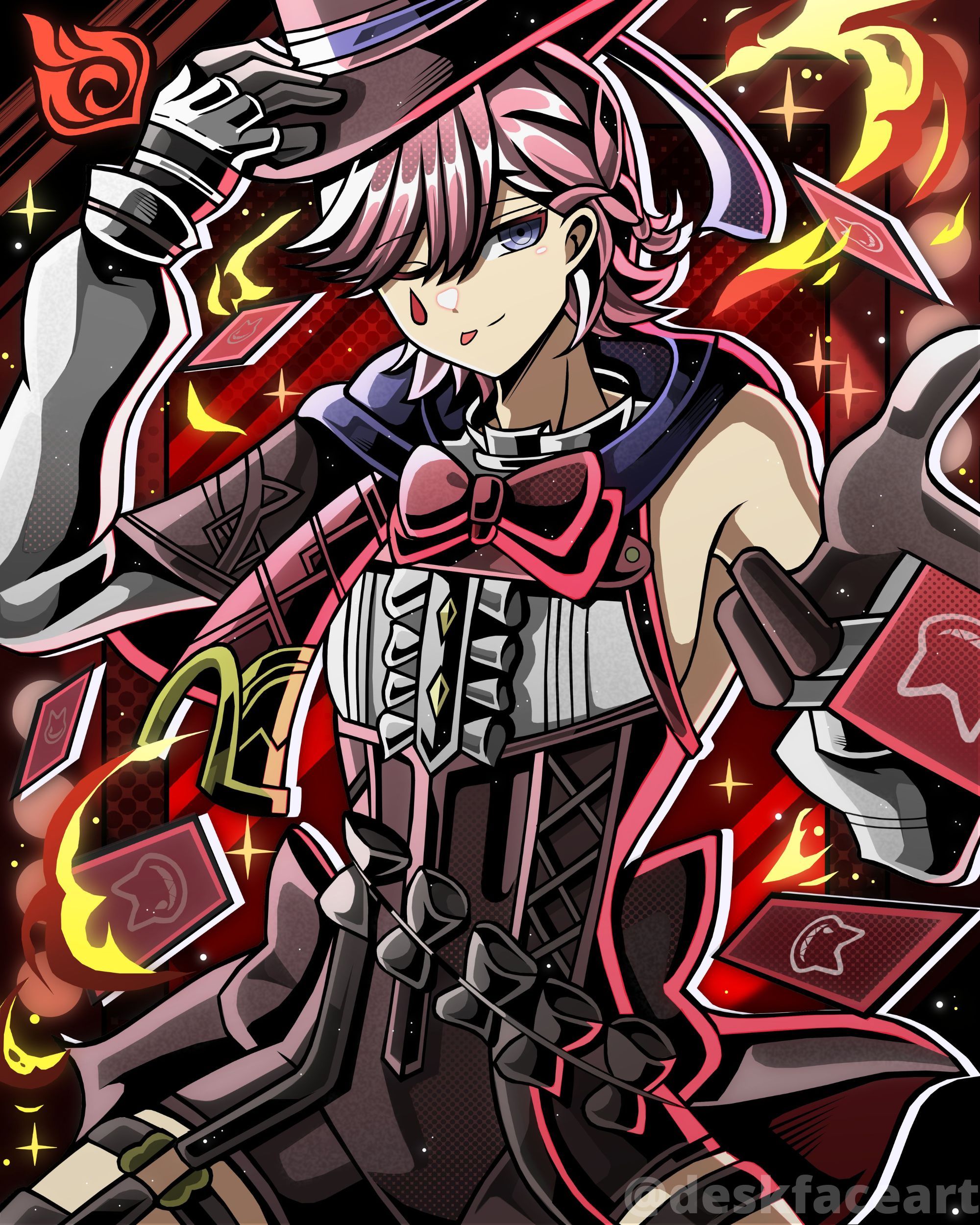 Lyney fanart in my style! Genshin Impact | HoYoLAB