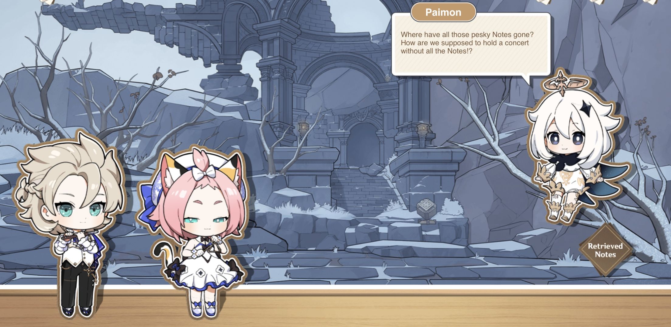 [Mini Game Event]; Overture Of Wandering Notes ~ Genshin Impact | HoYoLAB