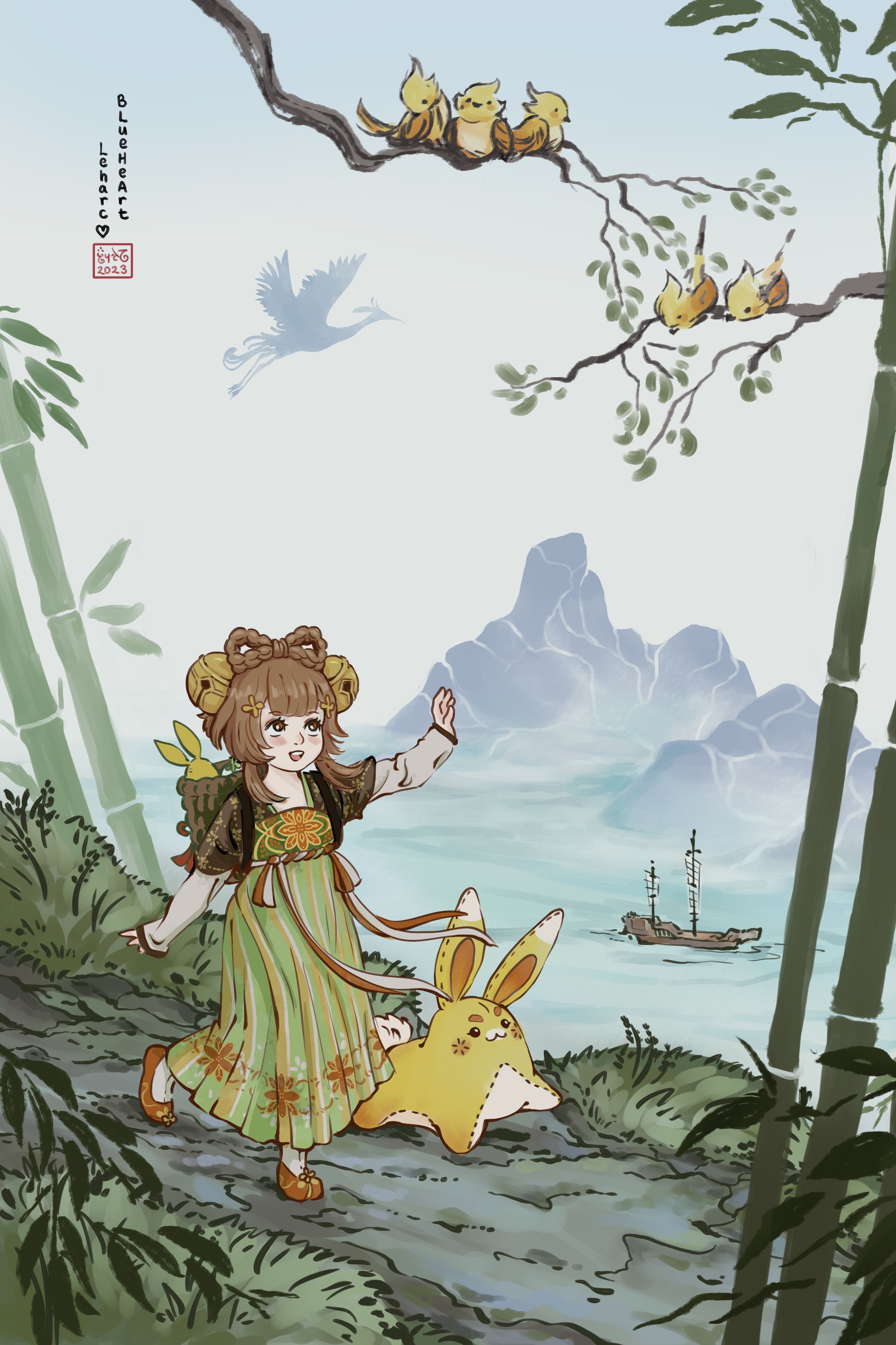 YaoYao wearing hanfu Genshin Impact | HoYoLAB