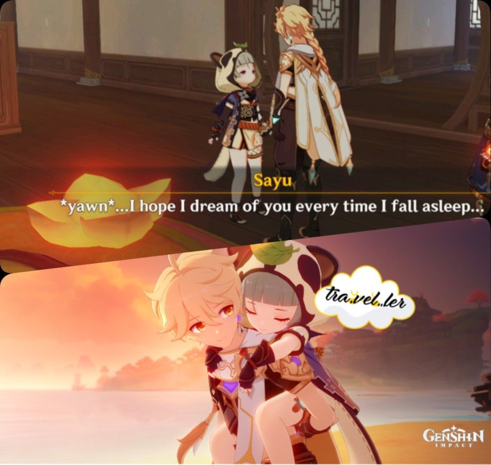 this is way too wholesome😍😍 Genshin Impact | HoYoLAB