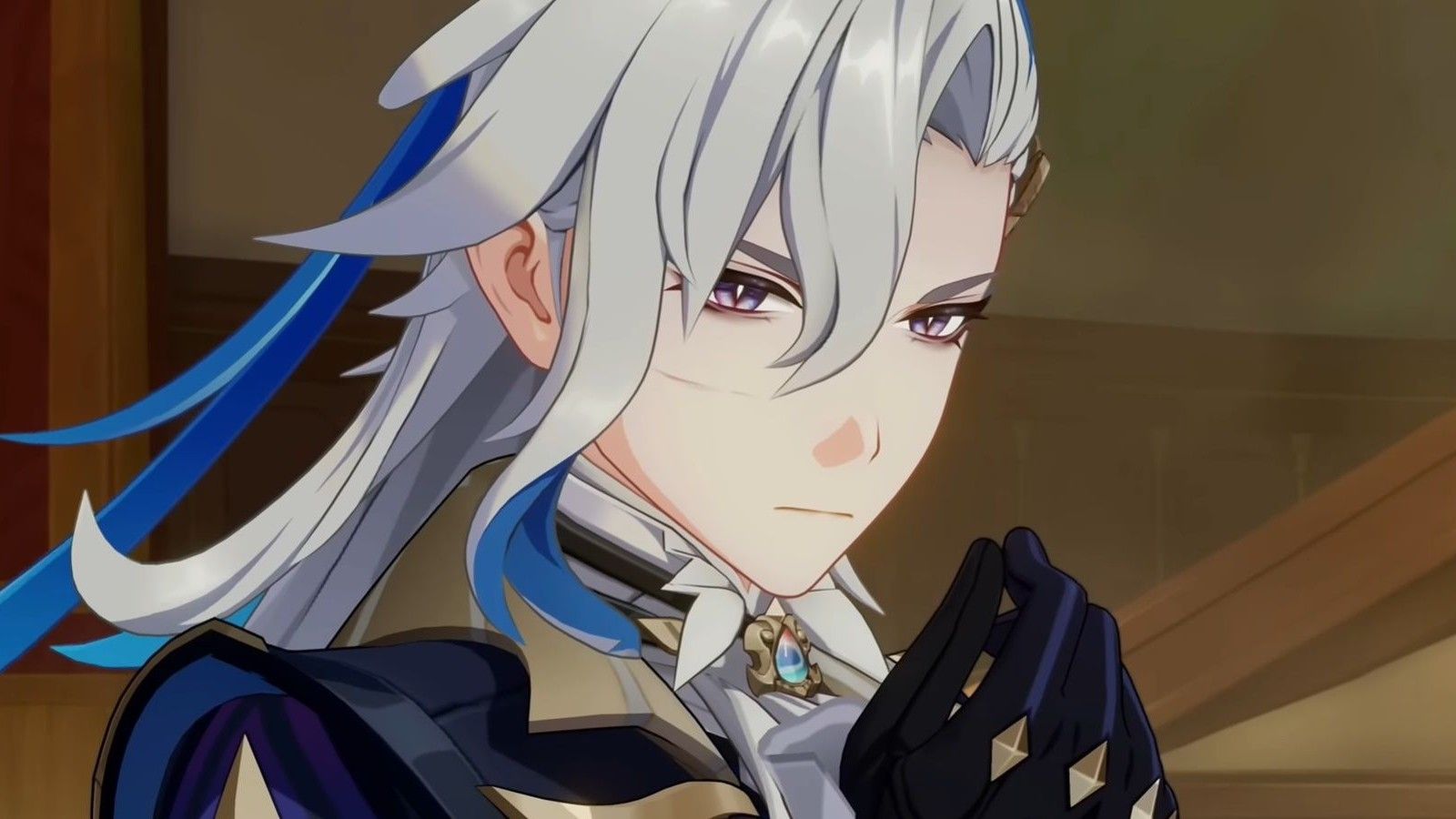 Neuvillette, crying, flooding Fontaine cuz he feels bad about beating ...