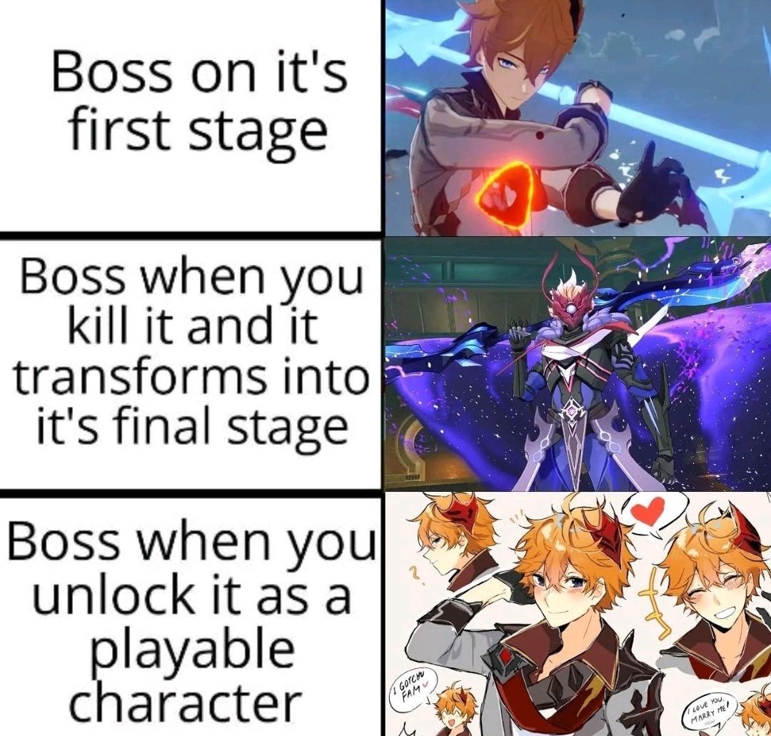 Boss when you play with him? Genshin Impact | HoYoLAB