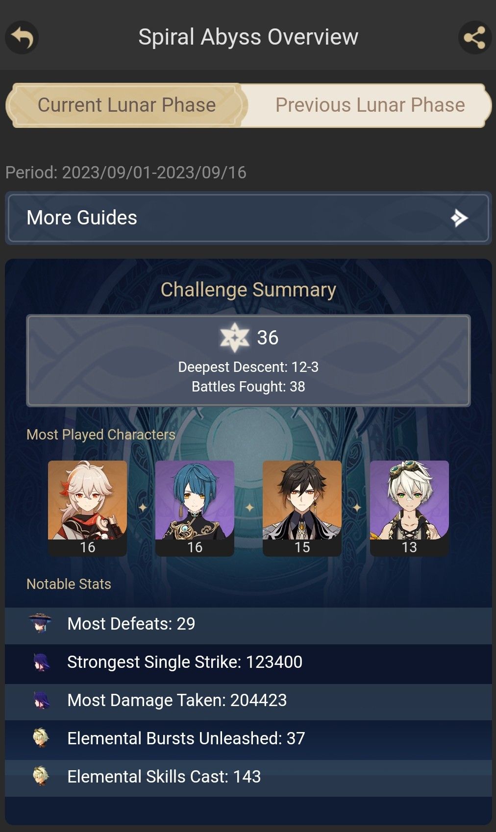 Finally got my first full star abyss