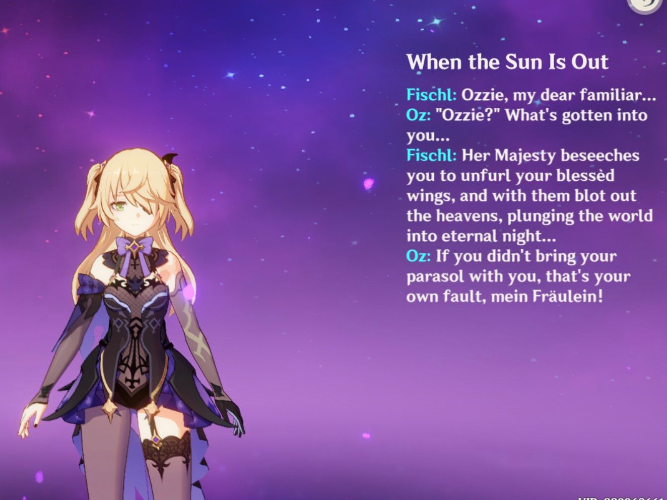 Purple is sus Genshin Impact | HoYoLAB