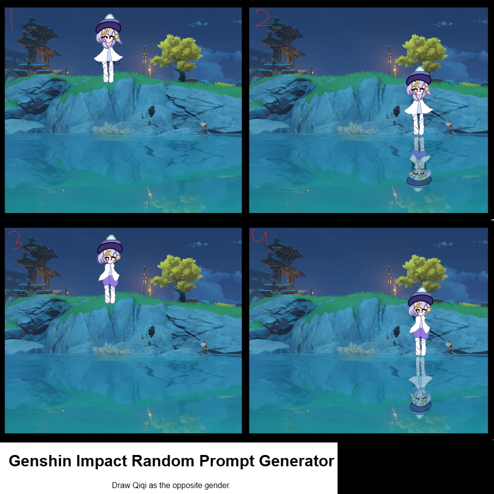 Doing some random prompt of Genshin characters! Part 1! Genshin Impact ...