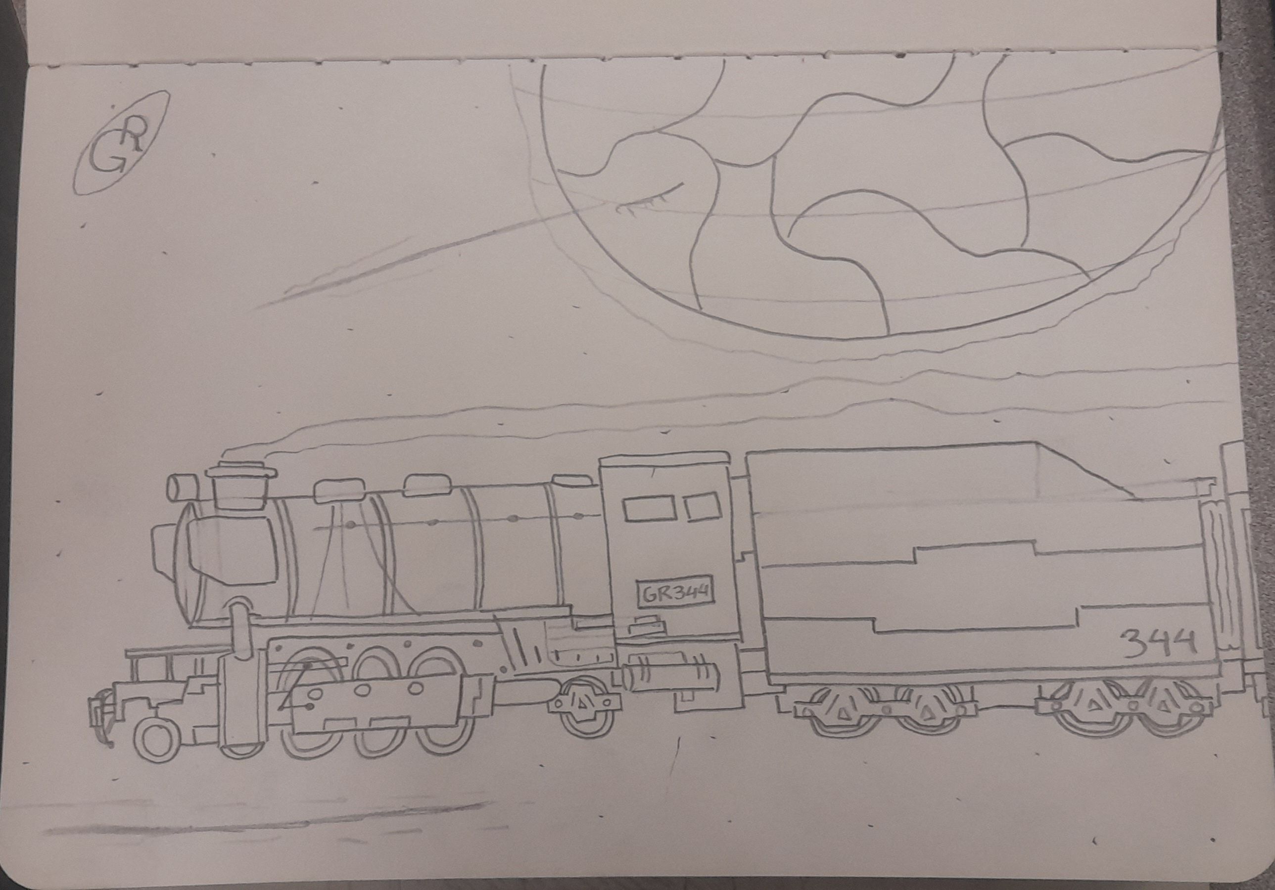 Astral Express No. 344 (4-6-2 Pacific Type Steam Locomotive) Honkai ...