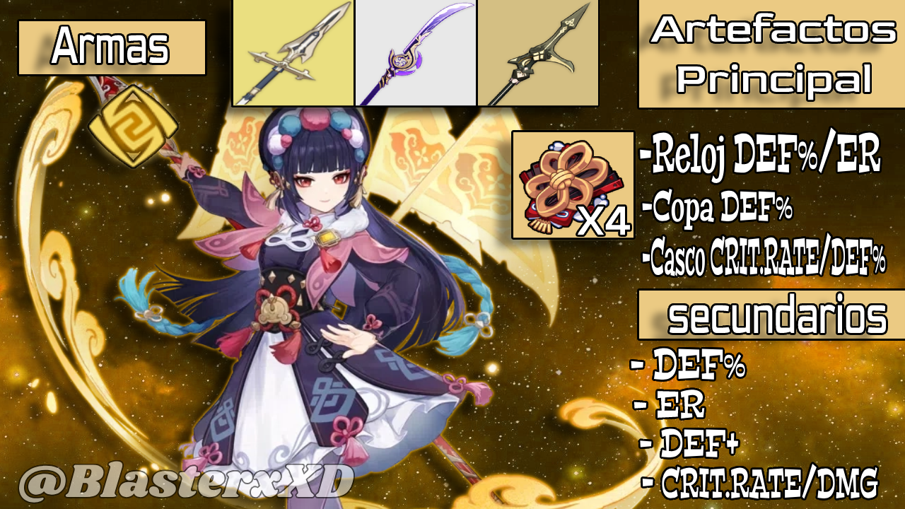 Build definitiva Yun Jin Genshin Impact | HoYoLAB