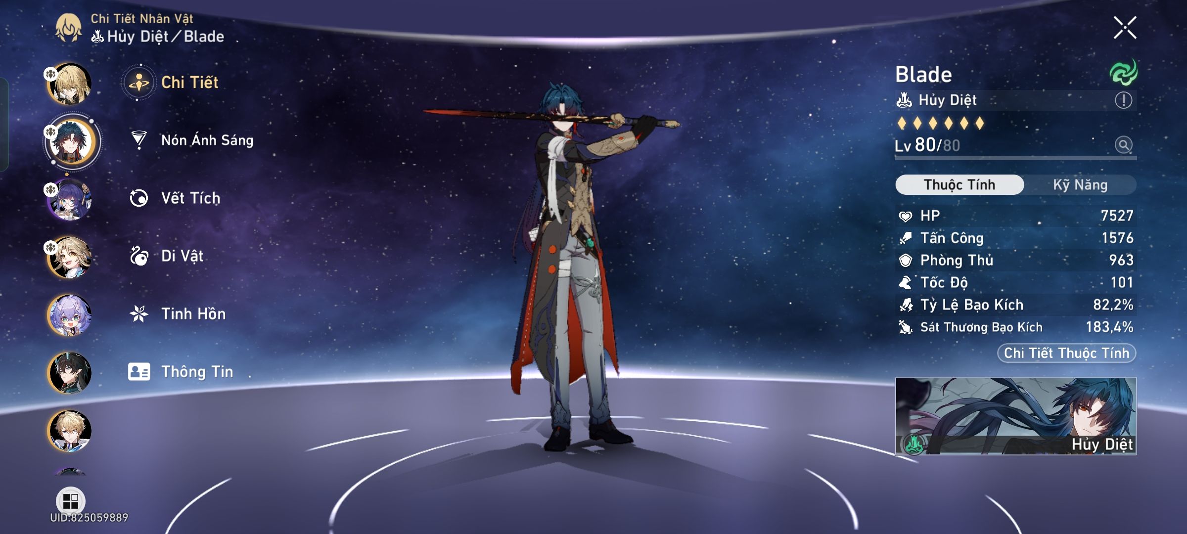 Build Blade Honkai: Star Rail | HoYoLAB