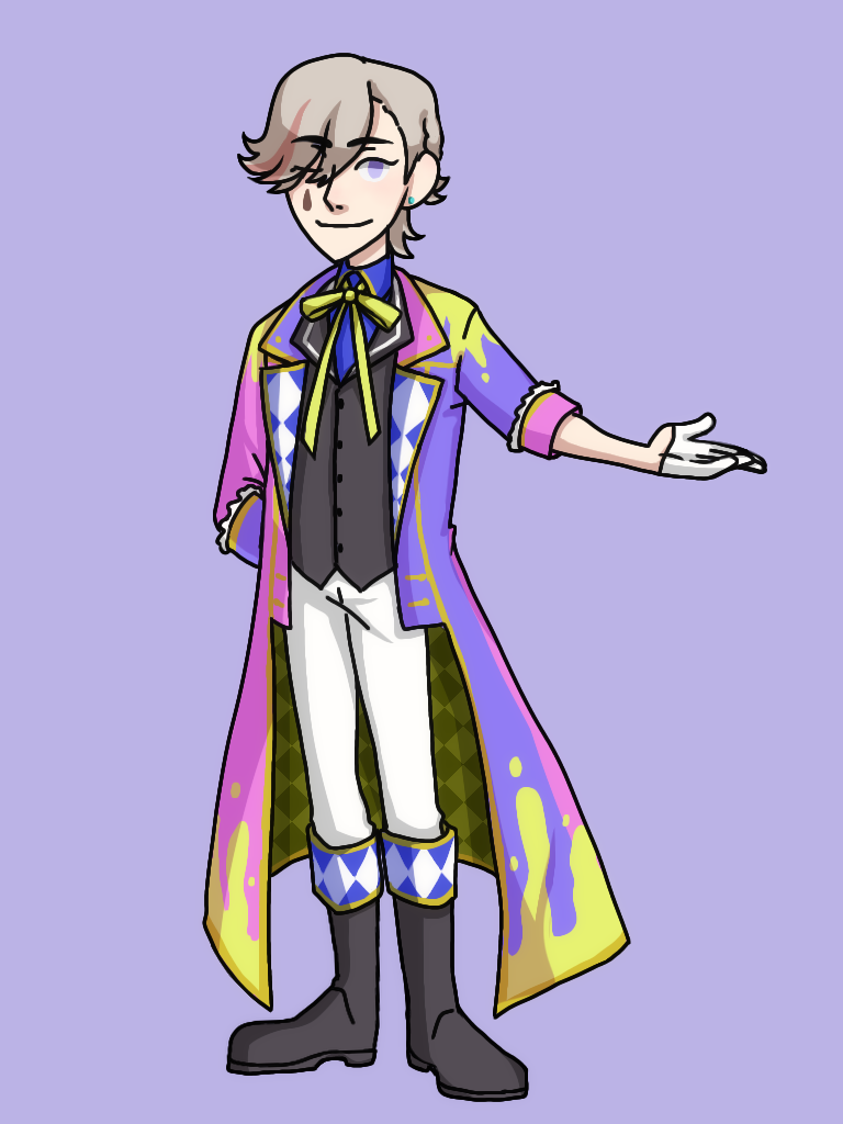 Lyney dressed as Rui Kamishiro Genshin Impact | HoYoLAB