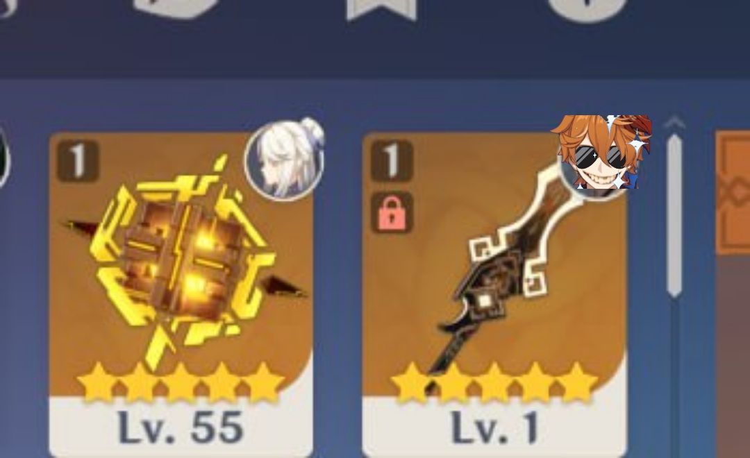 HAHA GUYS LOOK NEW WEAPON FOR CHILDE! OMG WOWWW *inhales copium ...