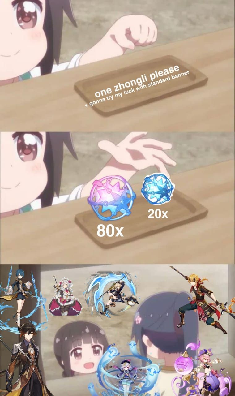 a bit late but this is how my pull went Genshin Impact | HoYoLAB