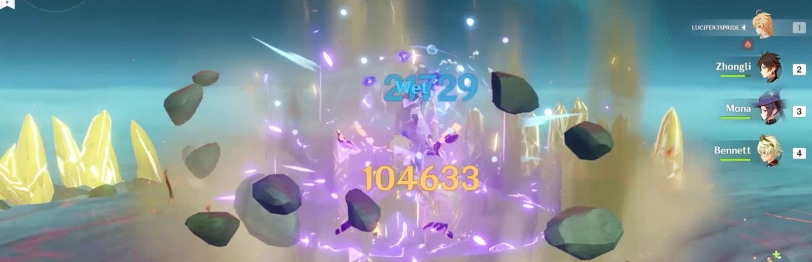 E Skill 104K Aether main Genshin Impact | HoYoLAB