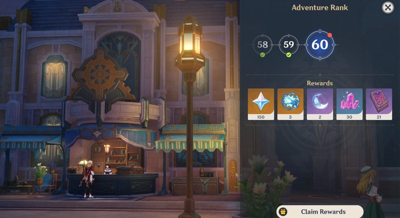 REACHED THE AR LEVEL Genshin Impact | HoYoLAB