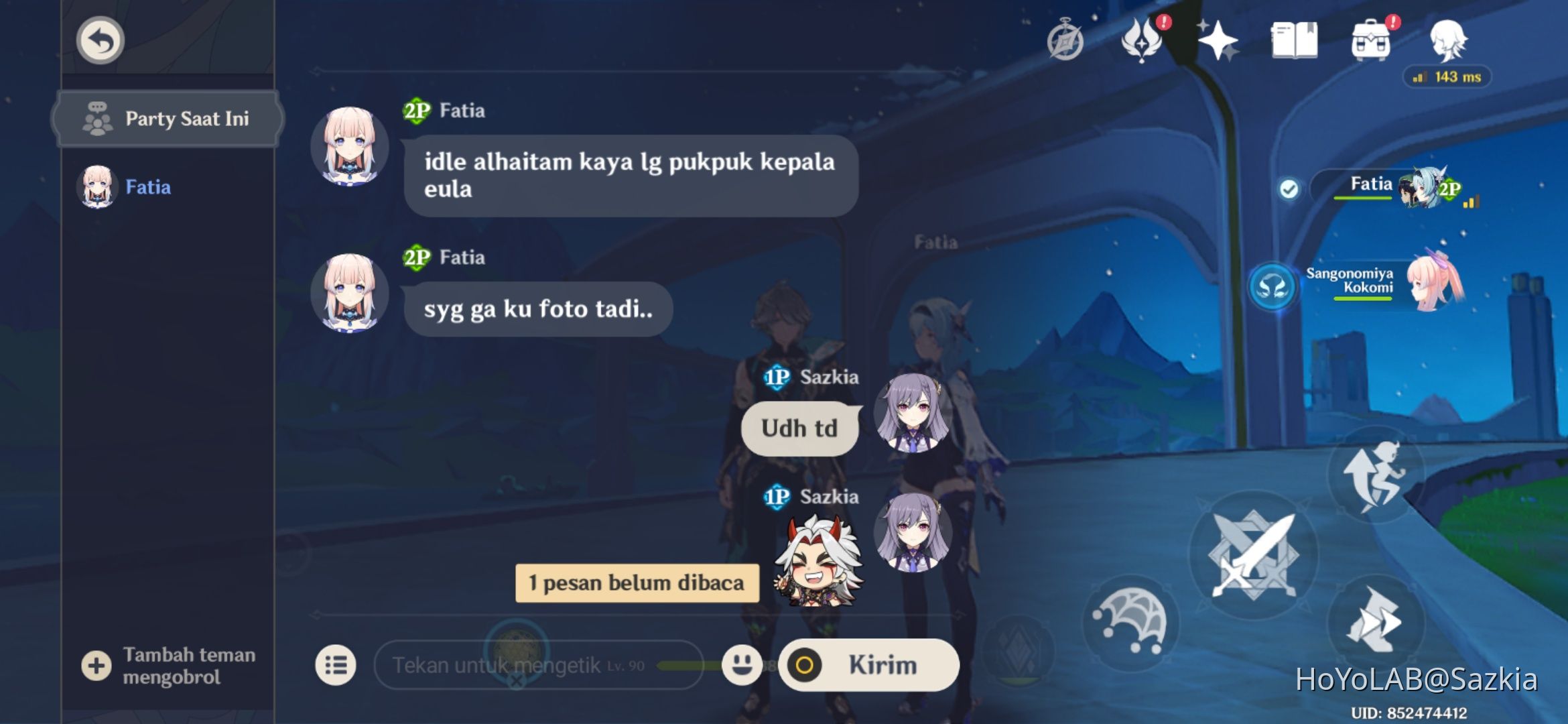 Begini bukan sih? pose puk2 kpala eula.. 😆 Genshin Impact | HoYoLAB