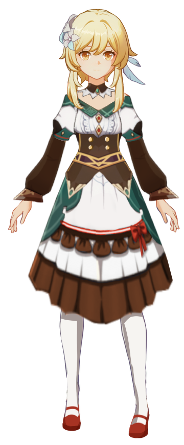 Lumine: Adventure Guild outfit Genshin Impact | HoYoLAB