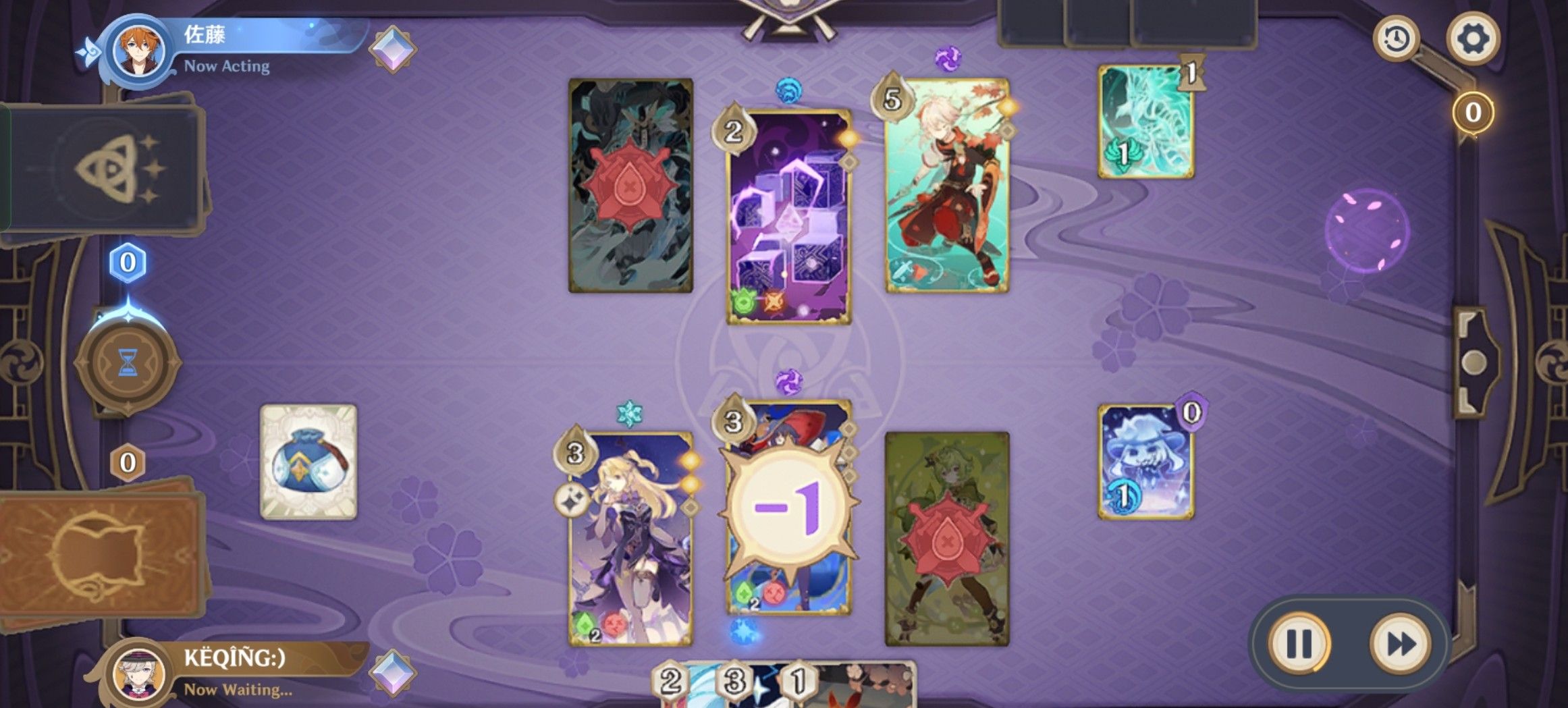 how is this possible to attack twice at zero dice 😔 how? anyone know? Genshin Impact | HoYoLAB