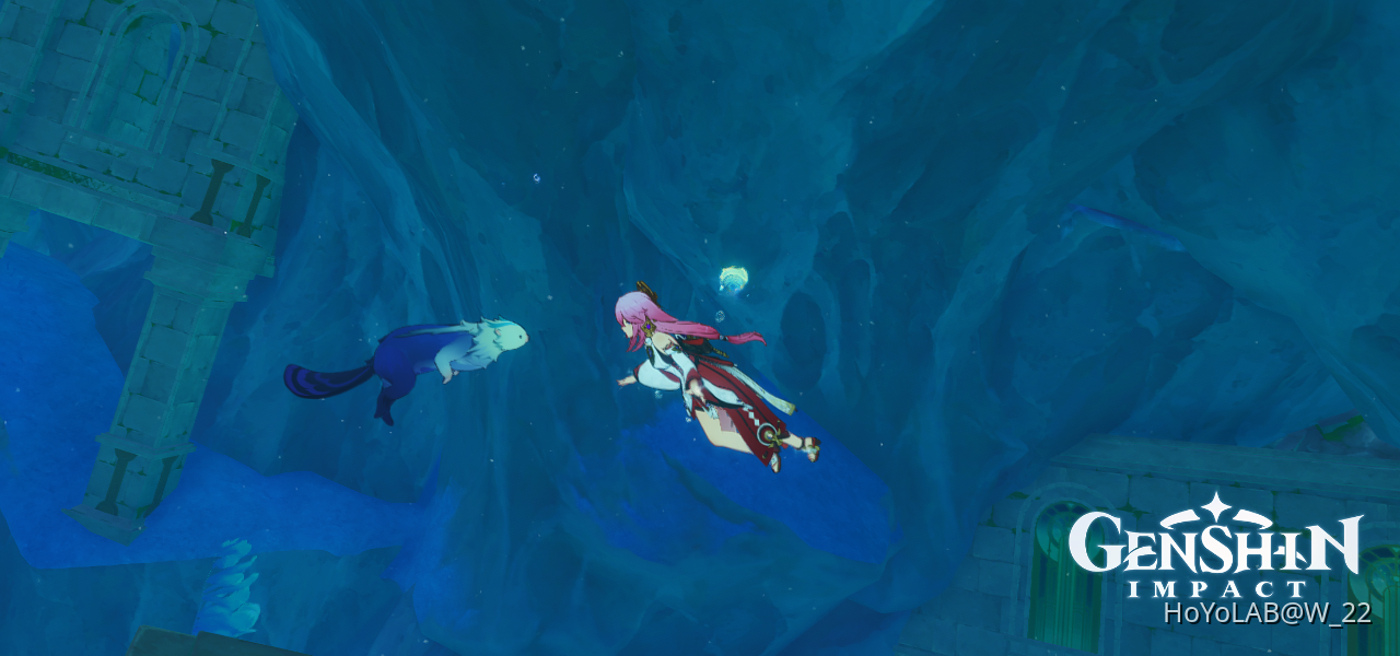 Finally met the famous otter! Genshin Impact | HoYoLAB