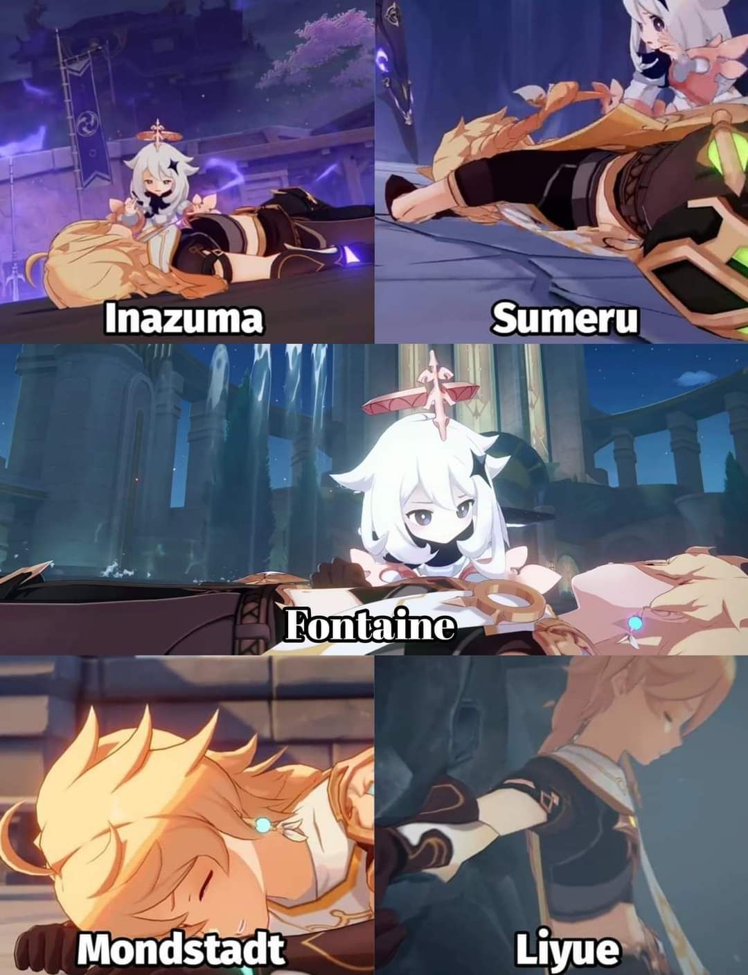 Sleeping rizz Genshin Impact | HoYoLAB