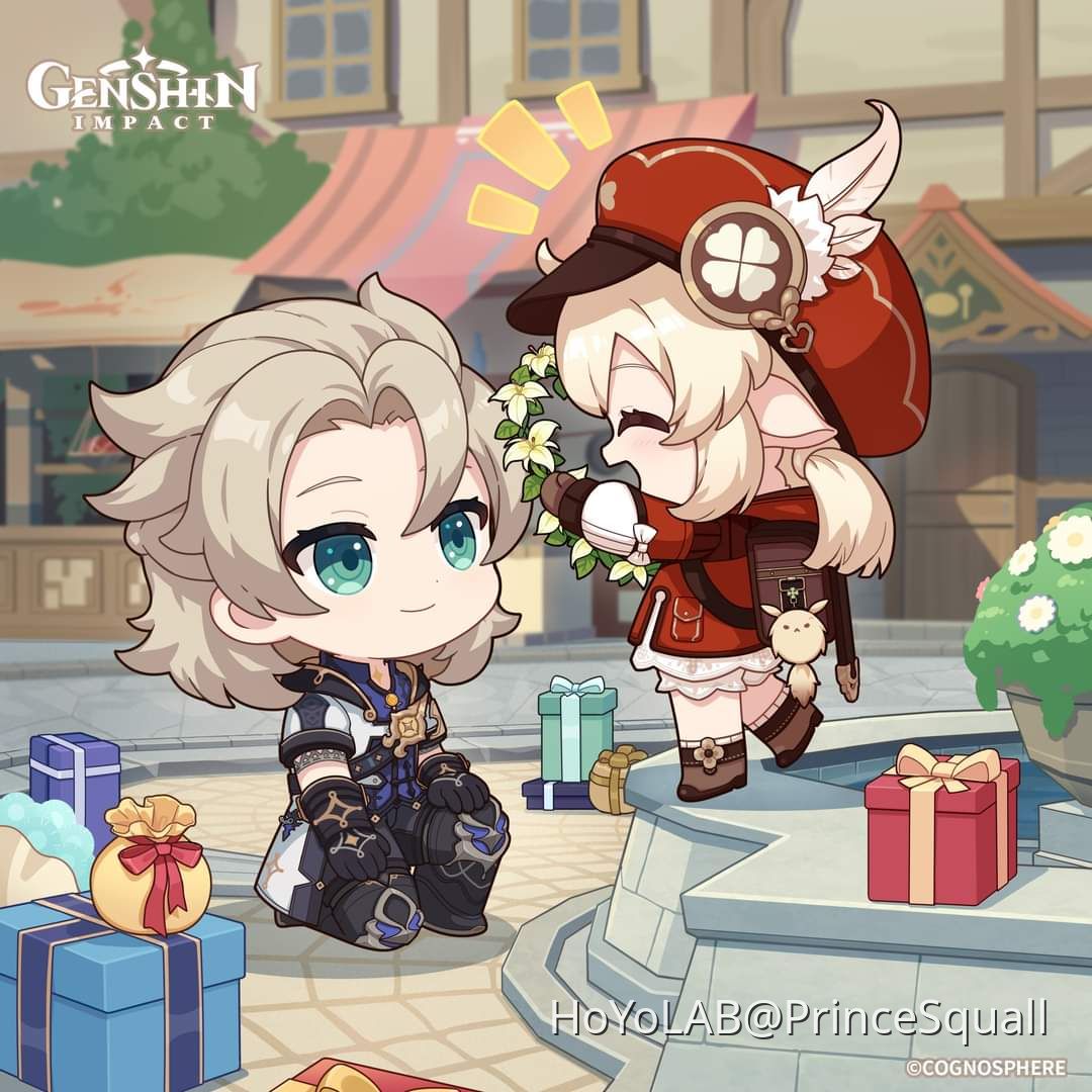 Happy Birthday (Sept 13) Albedo! 🎂🥳🎉 🪨Geo-Sword-Chief Alchemist from ...