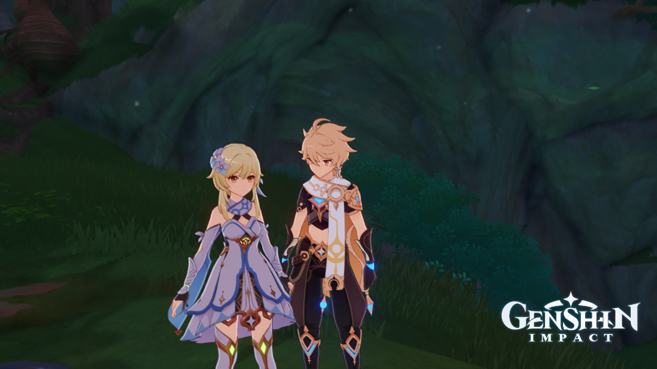 Aether & Lumine (⁠ʃ⁠ƪ⁠^⁠3⁠^⁠） Genshin Impact | HoYoLAB