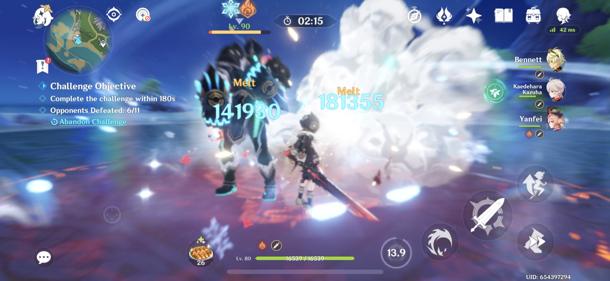 Freminet 181355 melt Genshin Impact | HoYoLAB