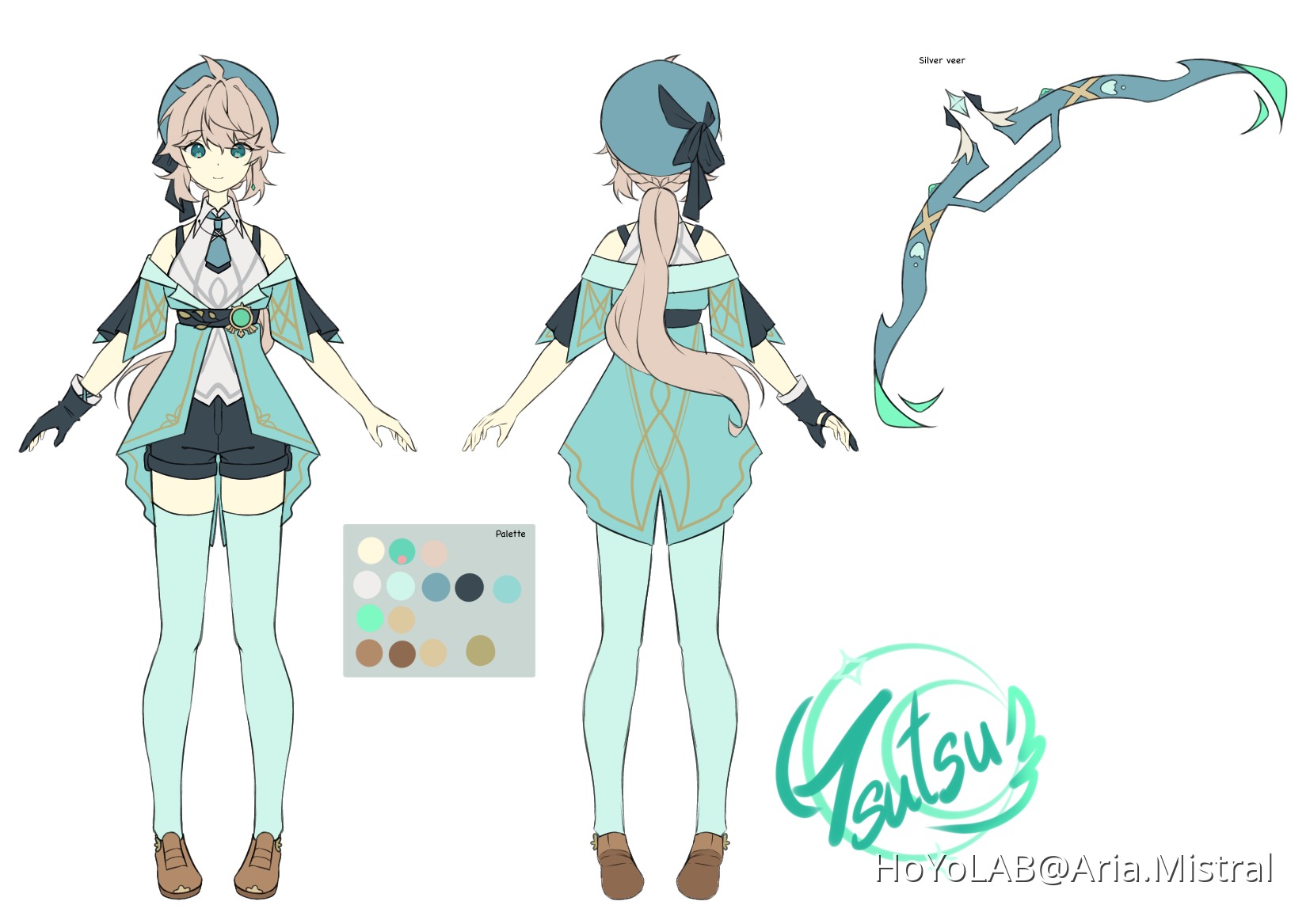 Oc redesign Genshin Impact | HoYoLAB
