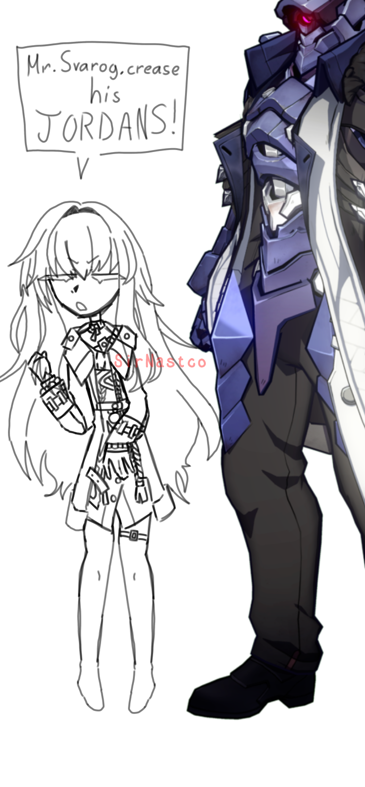 "Mr. Svarog, crease his JORDANS!!" Honkai: Star Rail | HoYoLAB