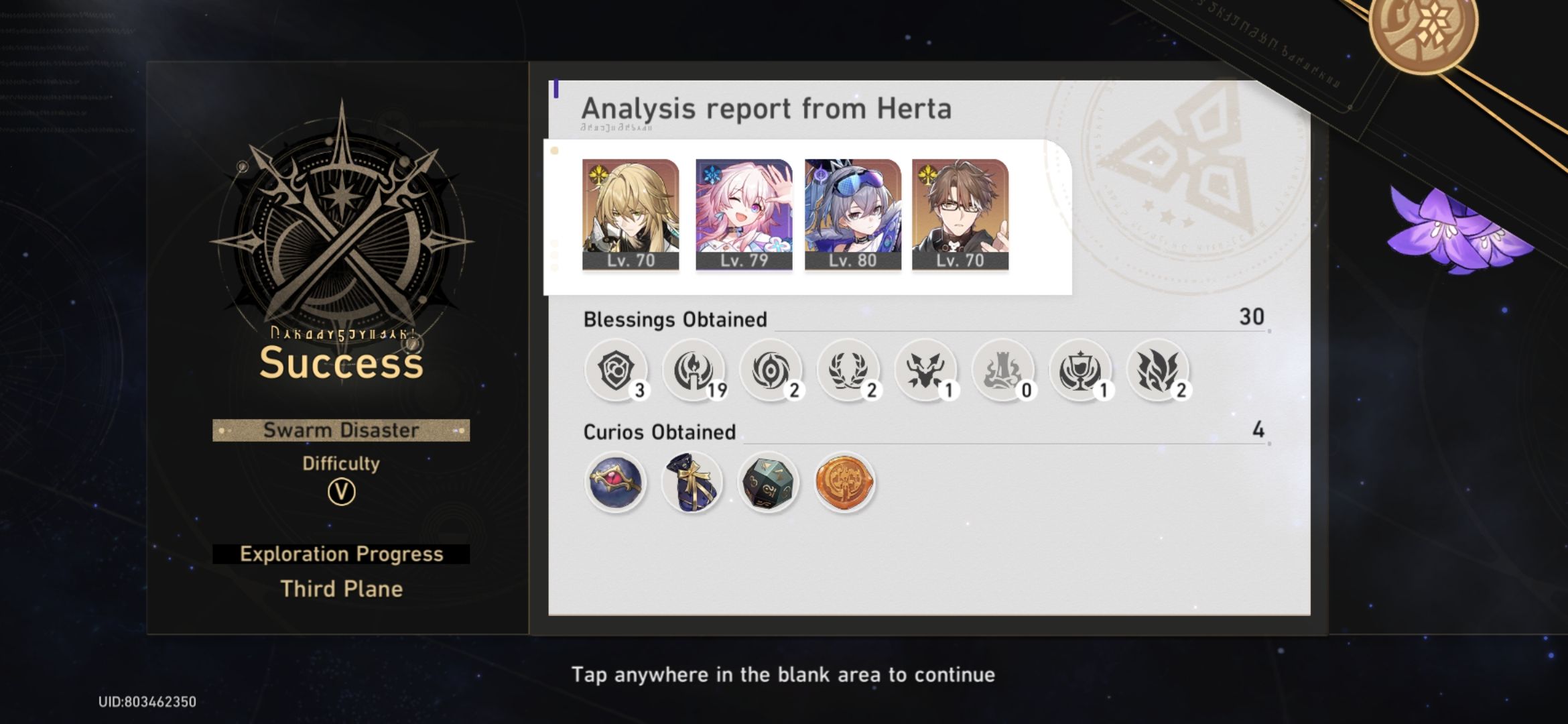 Swarm Disaster Difficulty V Comfy Clear with Remembrance Path (March ...