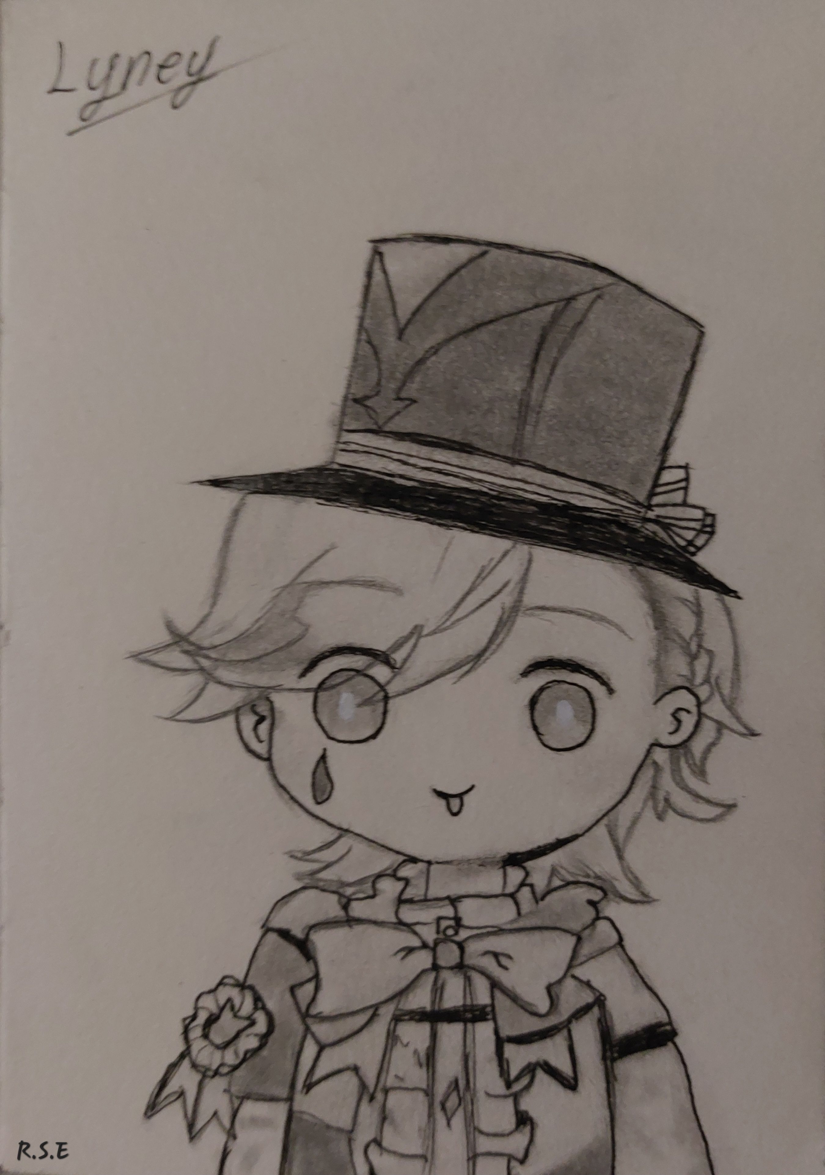 Smol Lyney drawing ♡ Genshin Impact | HoYoLAB