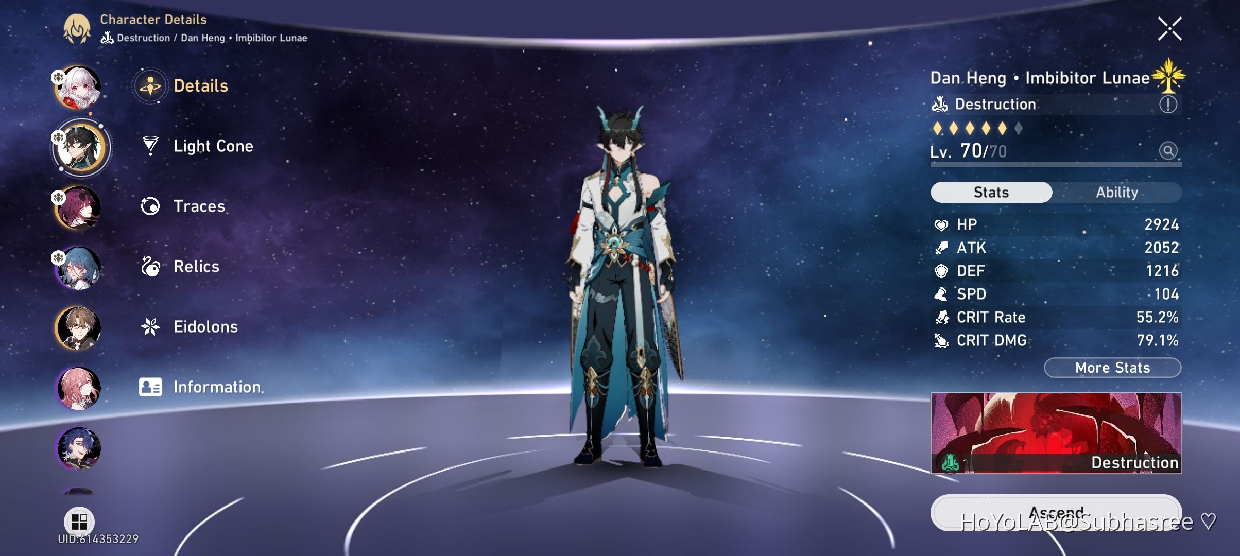 any tips to improve my Dan Heng IL? 🫠 Honkai: Star Rail | HoYoLAB