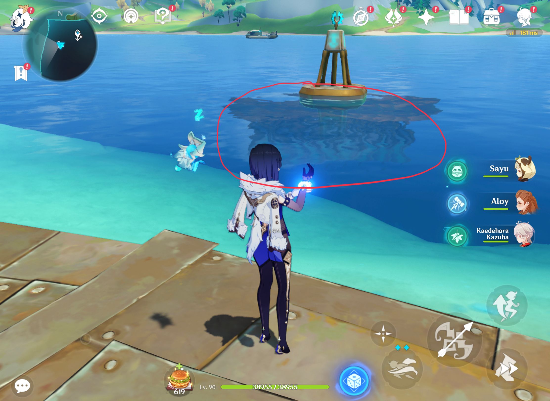 What is this reflection in the water 🤨 Genshin Impact | HoYoLAB